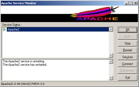 PHP and Apache installation
